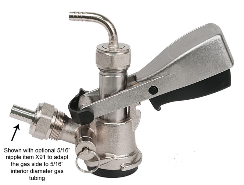 Sanke Type D Keg Coupling Head