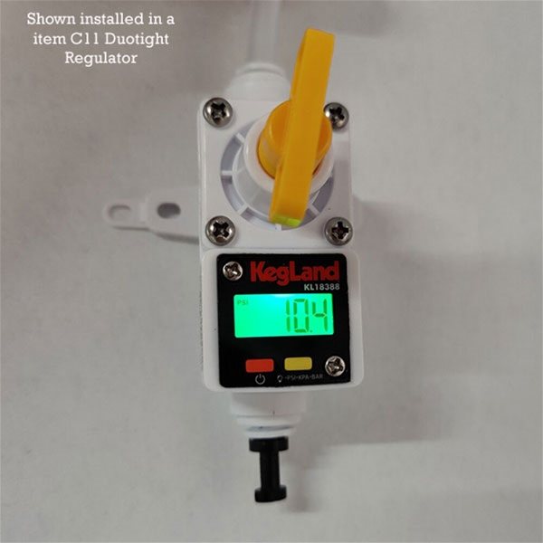 Mini Regulator Gauge 0-15 PSI