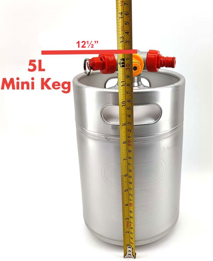 KegLand Mini Keg Low Profile Ball Lock Lid