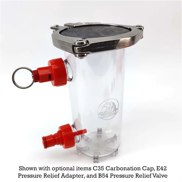 FermZilla 3 Inch Tri Conical 600ml Collection Jar