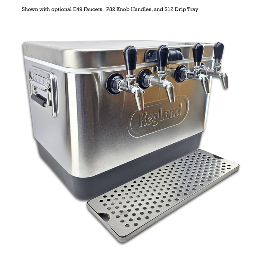 Four Tap Stainless Jockey Box Starter Kit