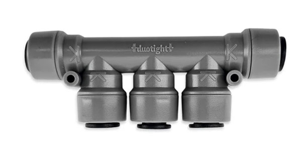 KegLand DuoTight 8mm 5 Way Multi Tee
