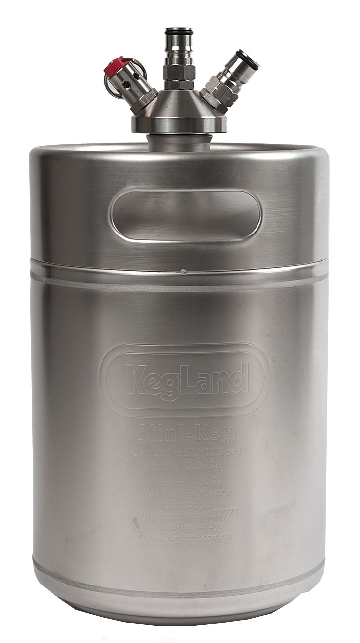 KegLand Mini Keg Ball Lock Lid